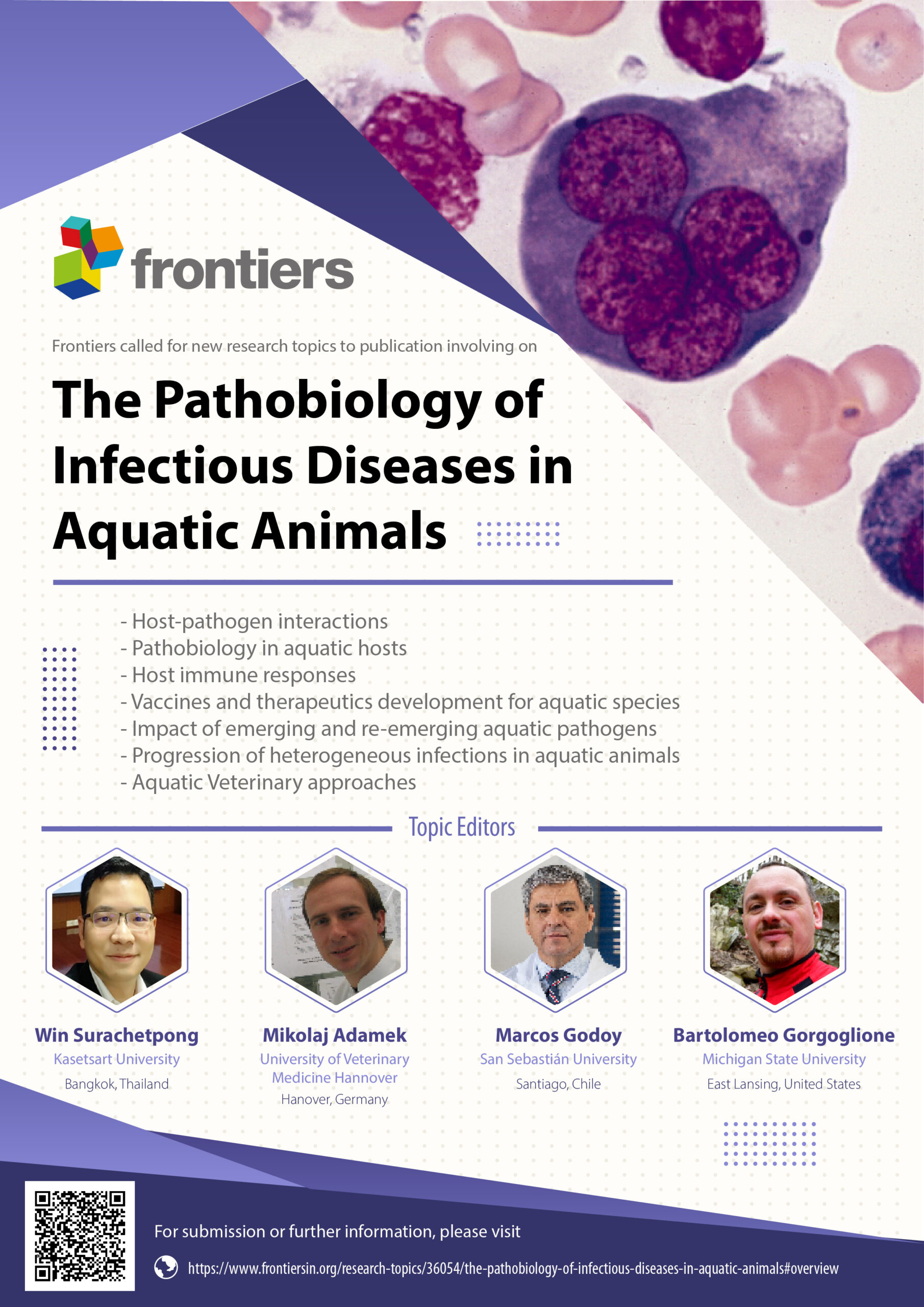 The Pathobiology of Infectious Diseases in Aquatic Animals - ศูนย์วิจัย